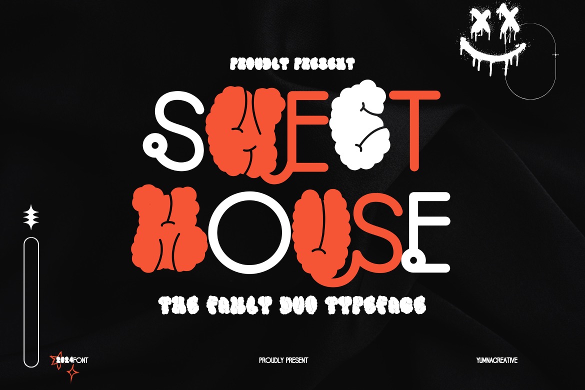 Sweet Mouse - Family Duo Font by Dhabee