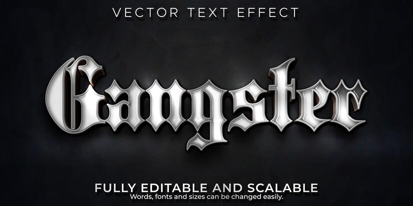 30+ Gangster Tattoo Fonts With Powerful and Rebel Looks - Dhabee Studio