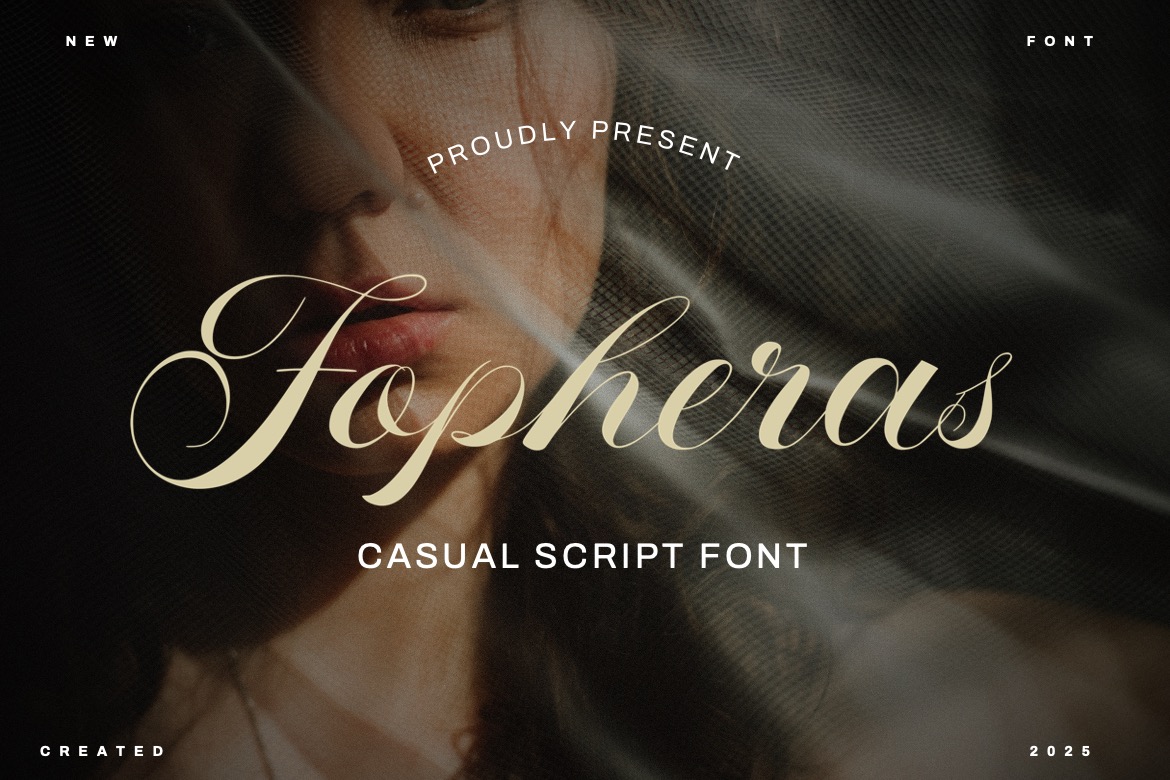 Fopheras - Casual Script Font by Dhabee